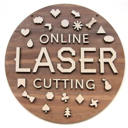 laser cut signage - Online Laser Cutting