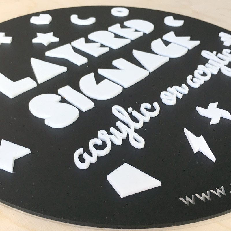 Laser Cut Signage - Online Laser Cutting
