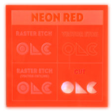 Coloured 3mm Acrylic - Online Laser Cutting