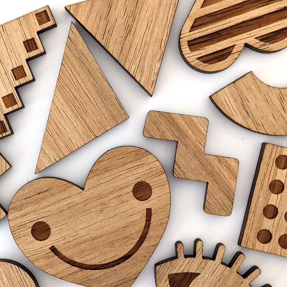 Veneered MDF Wood - Online Laser Cutting